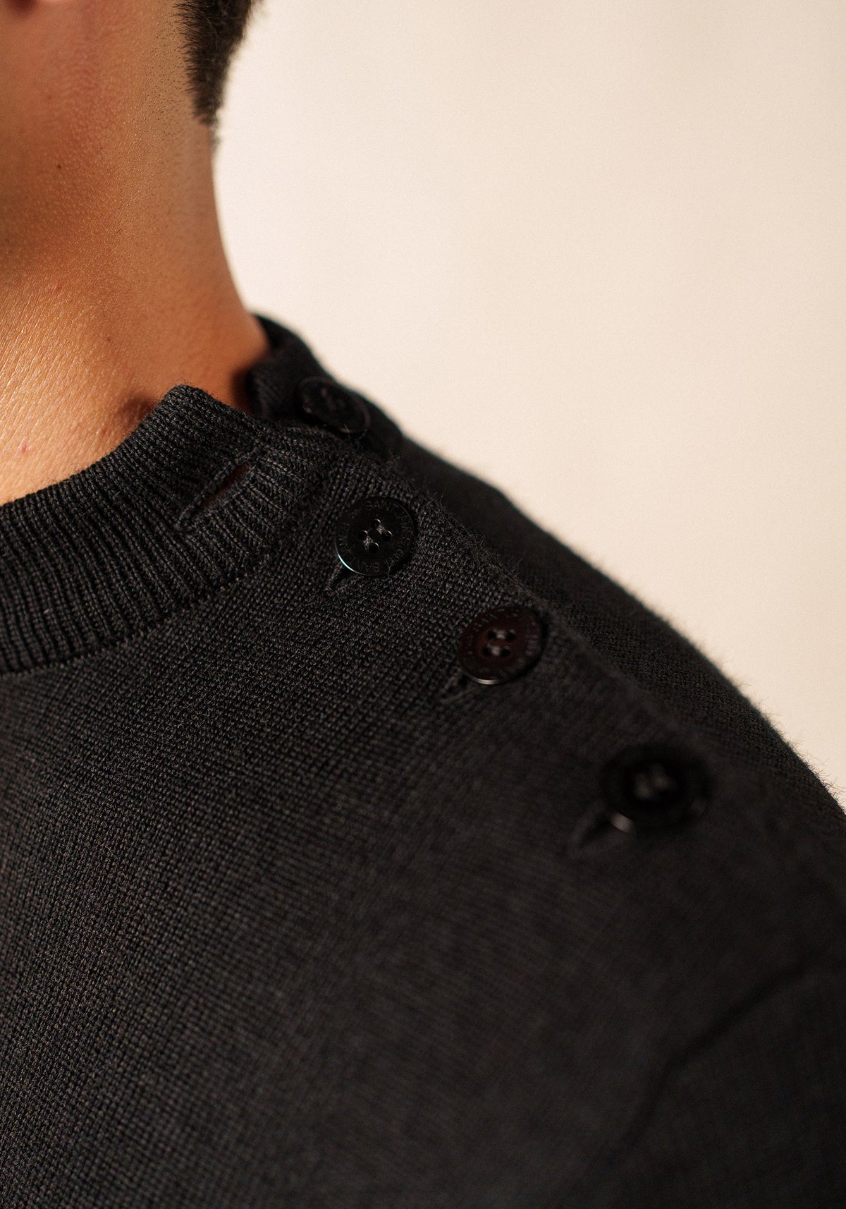 Pull marin uni Matelot coupe ajustée, en pure laine vierge | SAINT ...