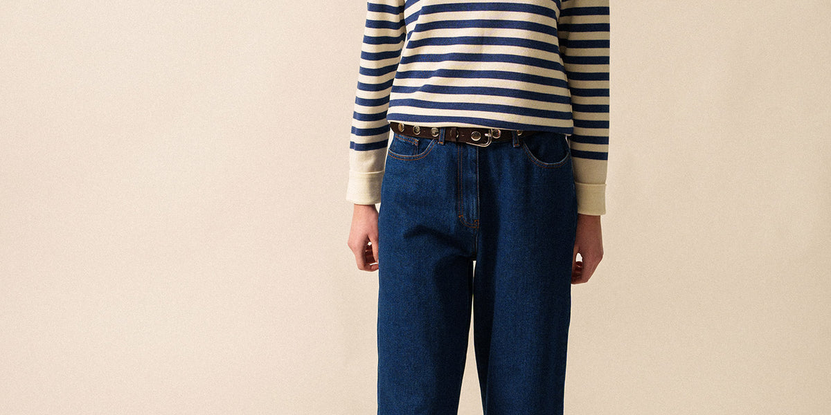 Pull rayé Ecrins en laine douce | SAINT JAMES site officiel